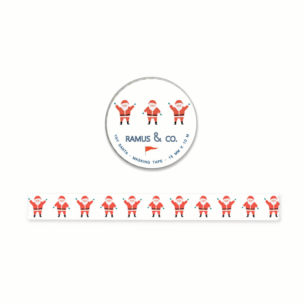 Yay Santa Masking Tape – Ramus and Company, LLC